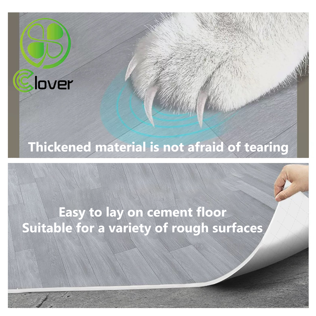 Clover LINOLEUM RUBBERIZED RENOLIUM FLOORMAT FLOORING SOLD PER YARD ...