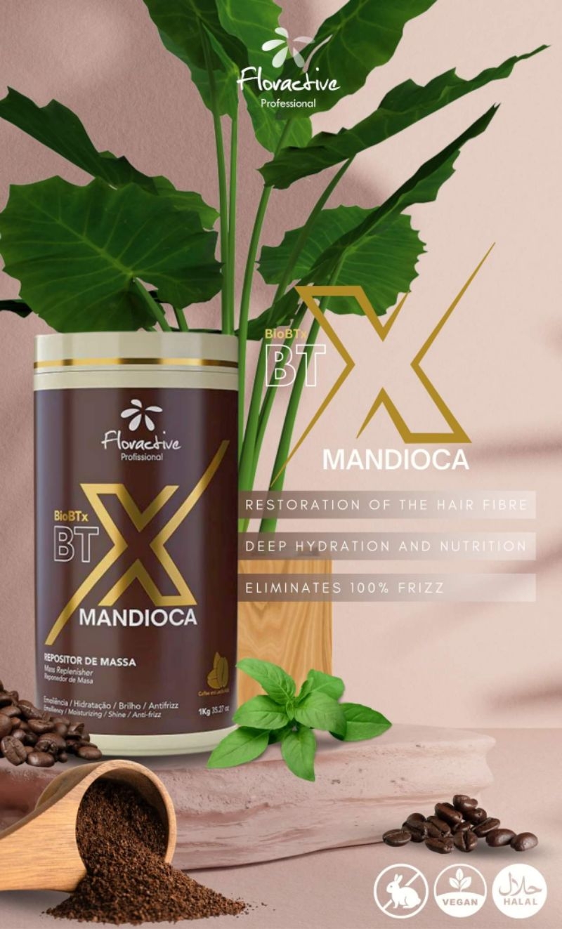 Floractive BIO BTX MADIOCA Botox Hair Mask ( Cassava ) with 12% ...