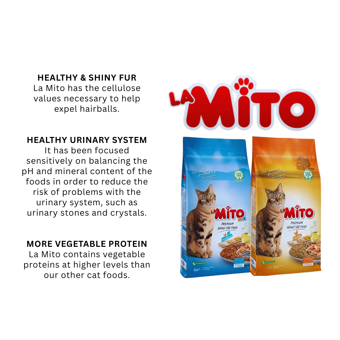 La Mito Premium Cat Food for Adult 1Kg | Shopee Philippines
