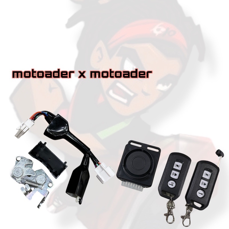 keyless honda Click 125i 150i Ignition swtich smart key with alarm ...