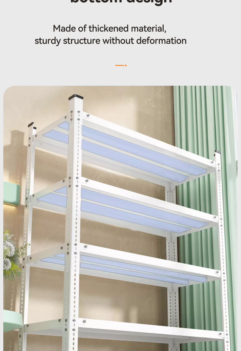 100% Metal Rack 5/6Layer Steel Rack Adjustable Rack Organizer Stainless ...