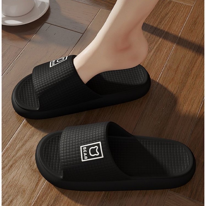 Indoor and Outdoor Slippers for Men&Women Unisex EVA Bear Bathroom ...