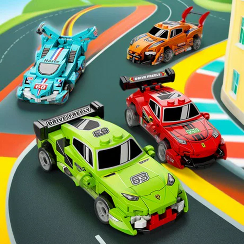 Supercar Building Blocks Toys Speed Champions Racing Car Kit ...