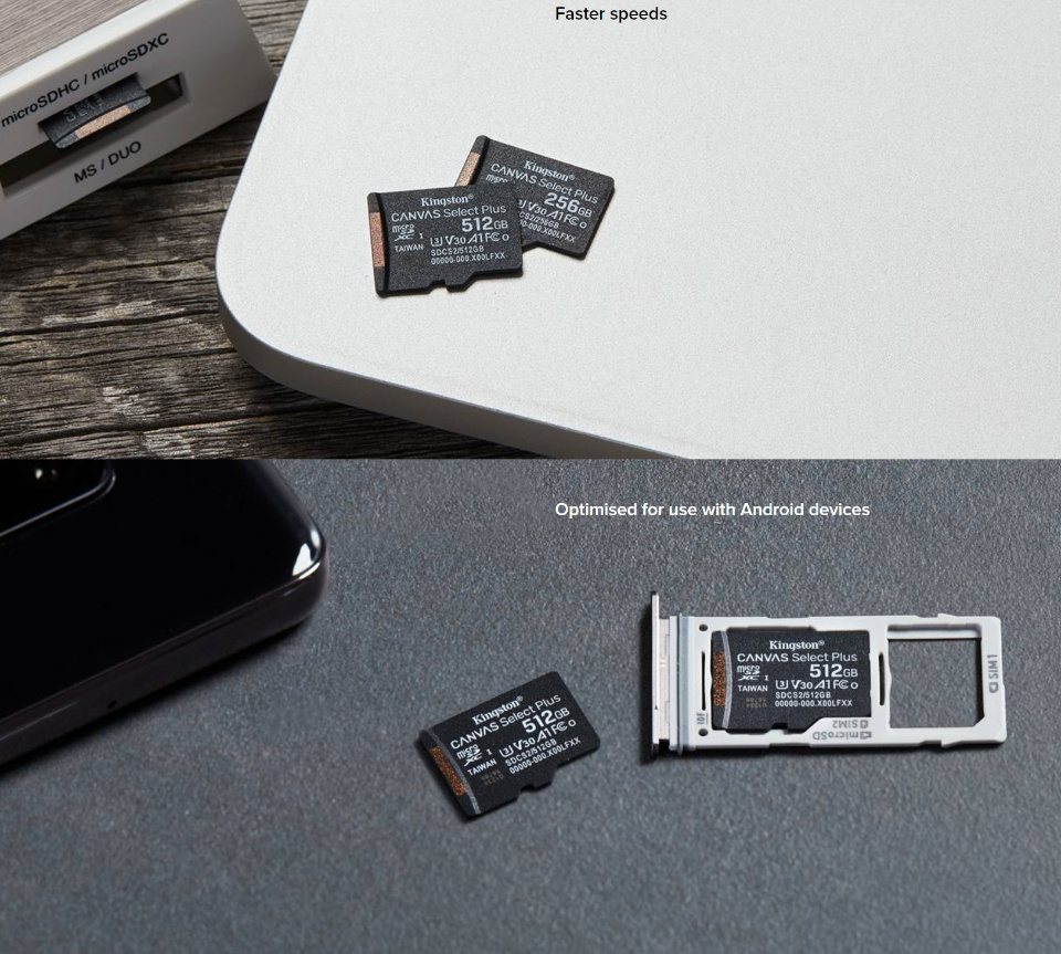 Menory card Canvas Select Plus SD Card 1TB 512GB/256GB/128GB Card with ...