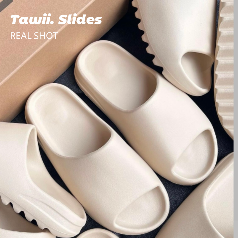 Tawii. AD Yeezy Slides Kanye West Summer Slippers for man Both Indoor ...