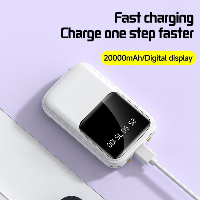 Lightweight Portable Power bank Affordable Travel Efficient KC-15 w ...