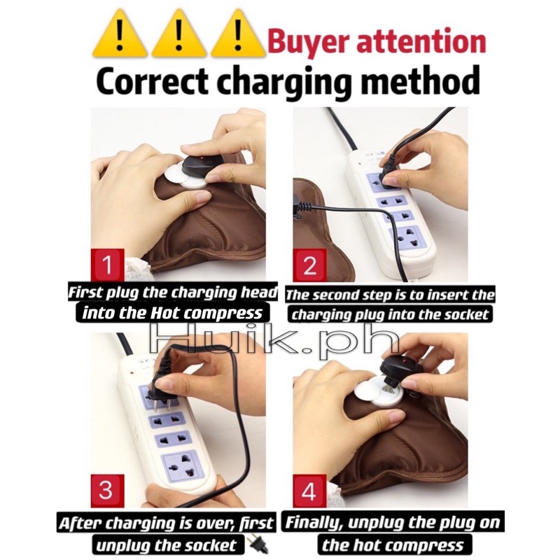 Hot Compress Glossy Electic Rechargeable Hot Water Bag | Shopee Philippines