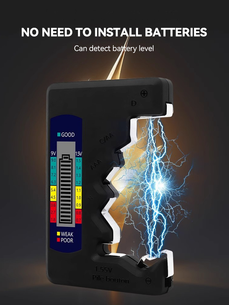 VOVOVA Digital Battery Load Tester Analyzer Capacity Tester Battery ...