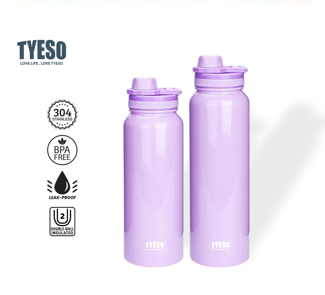 Tyeso 600ml/750ml/1050ml/1200ml Tumbler for hot and cold Glazed (Blue ...