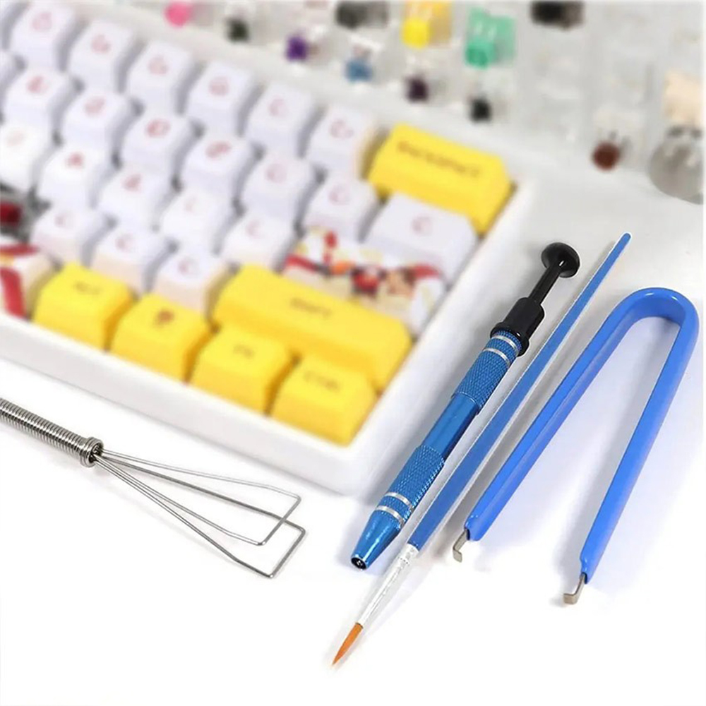 1 Set Keyboard Switch Lube Tool Set Keycap Puller and Switch Puller ...