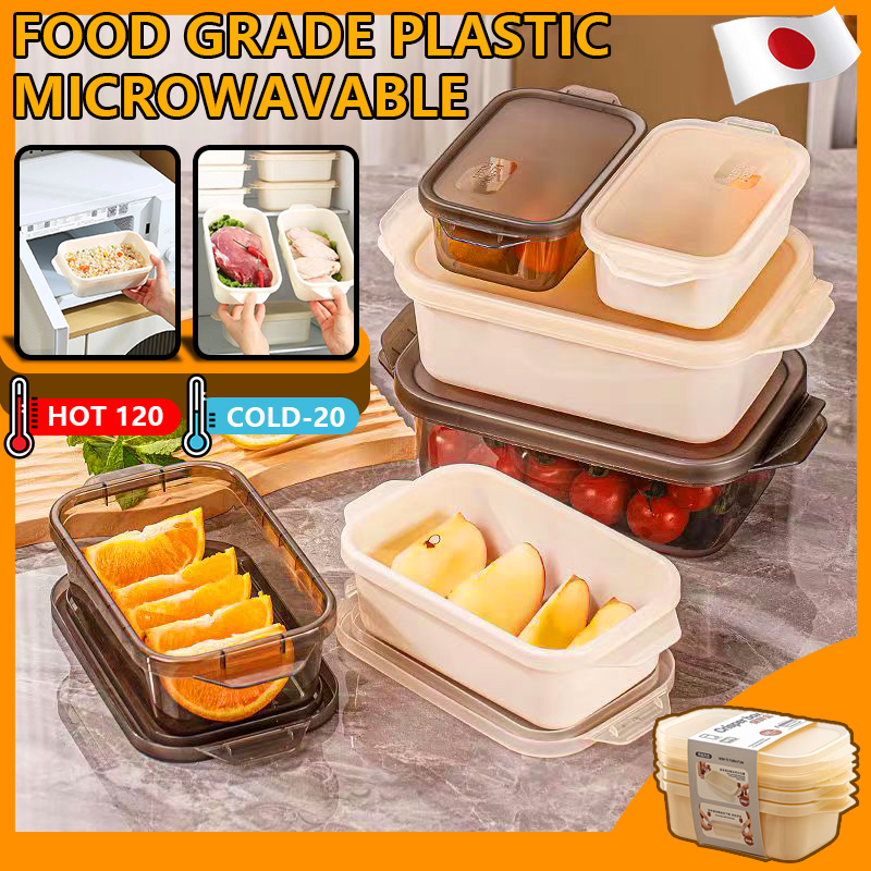 Food Storage Container Kitchen Fresh Keeping Box with lid Heatable ...