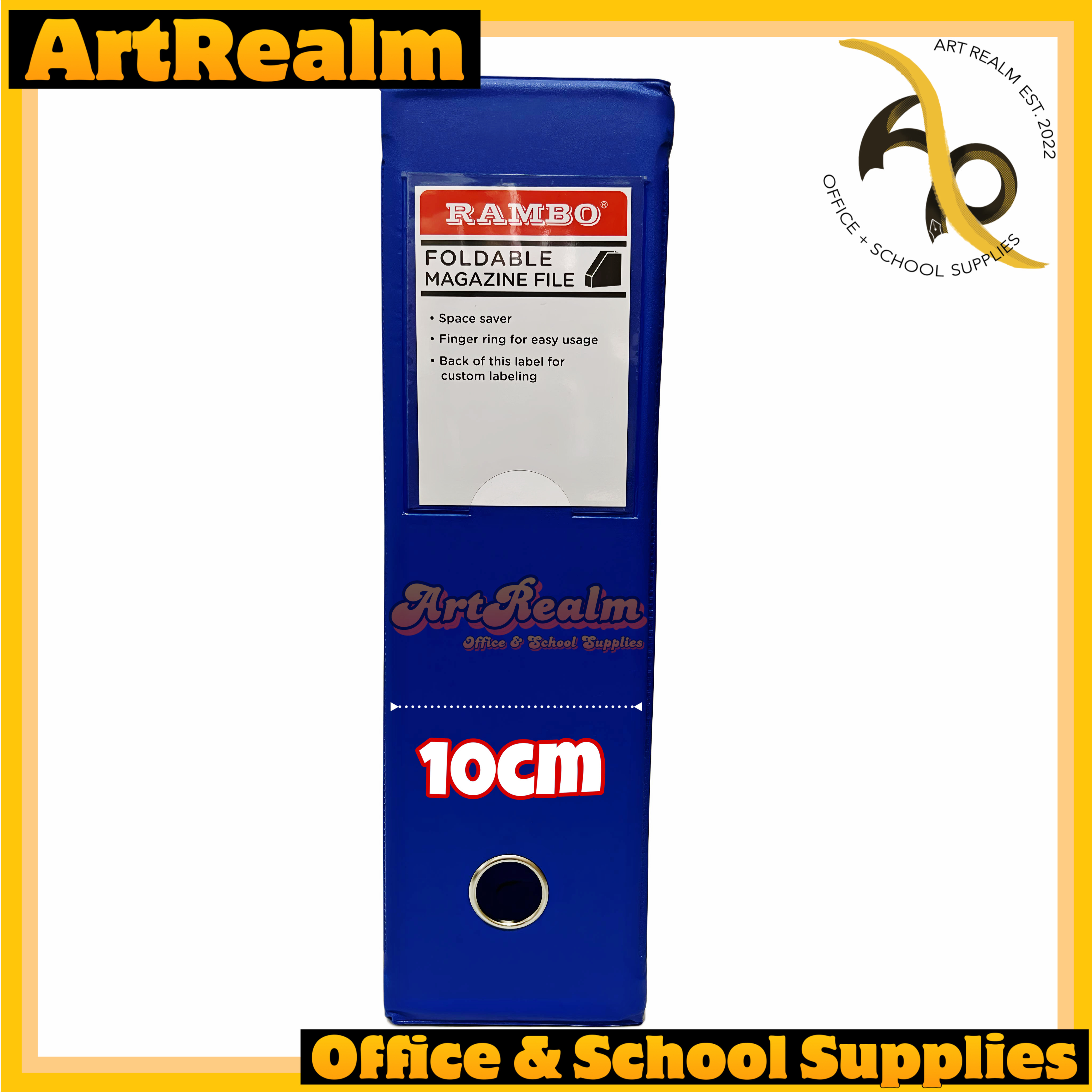 Rambo Foldable Magazine File Box | Shopee Philippines