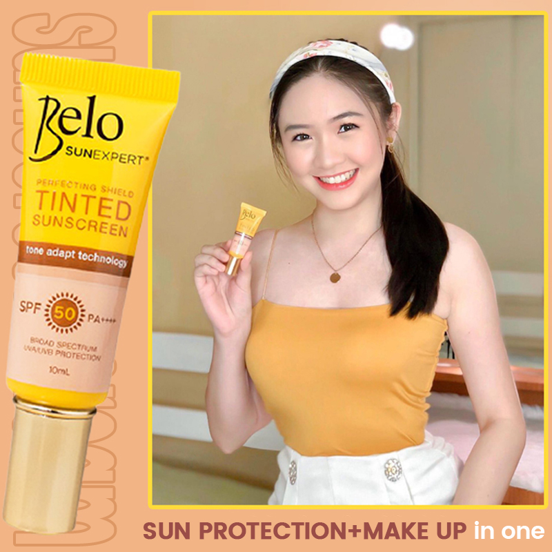 Belo Sun Expert Tinted Sunscreen Whitening And UV Resistant Sunscreen ...