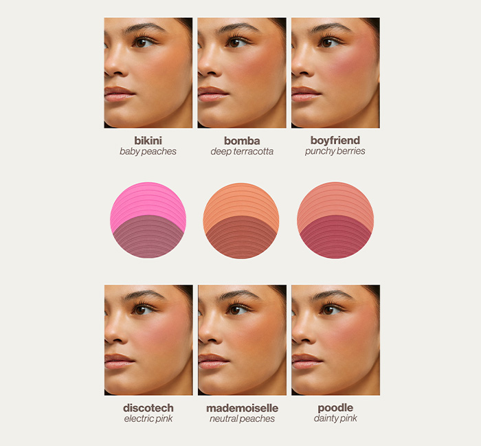 Sunnies Face Healthy Touch Blush Duo [Two-Tone Powder Blush] | Shopee Philippines