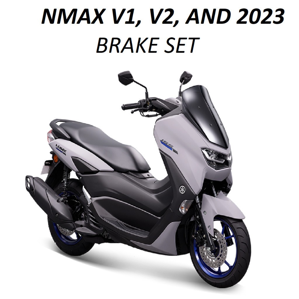 Yamaha NMAX BRAKE PAD FRONT& REAR and set ABS/NON-ABS FOR NMAX V1 V2 or ...