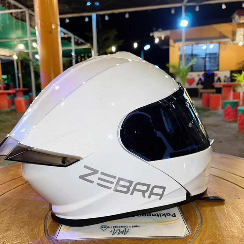 Zebra A113 Men's Full Face Motorcycle Dual Visor Modular helmet Unisex ...