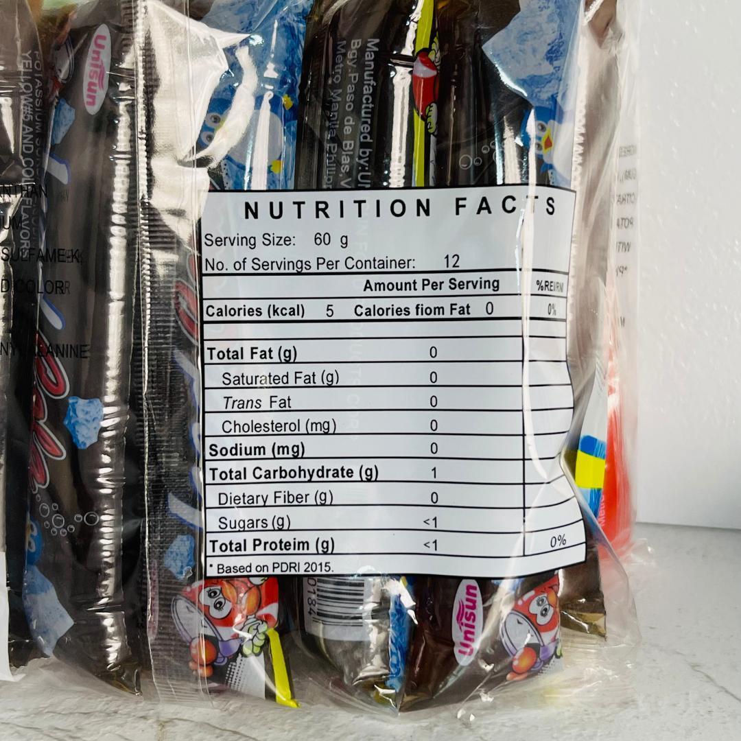 9 Packs Bundle Ice Candy Iceberg / Cola / Yoogee Flavored Easy To ...