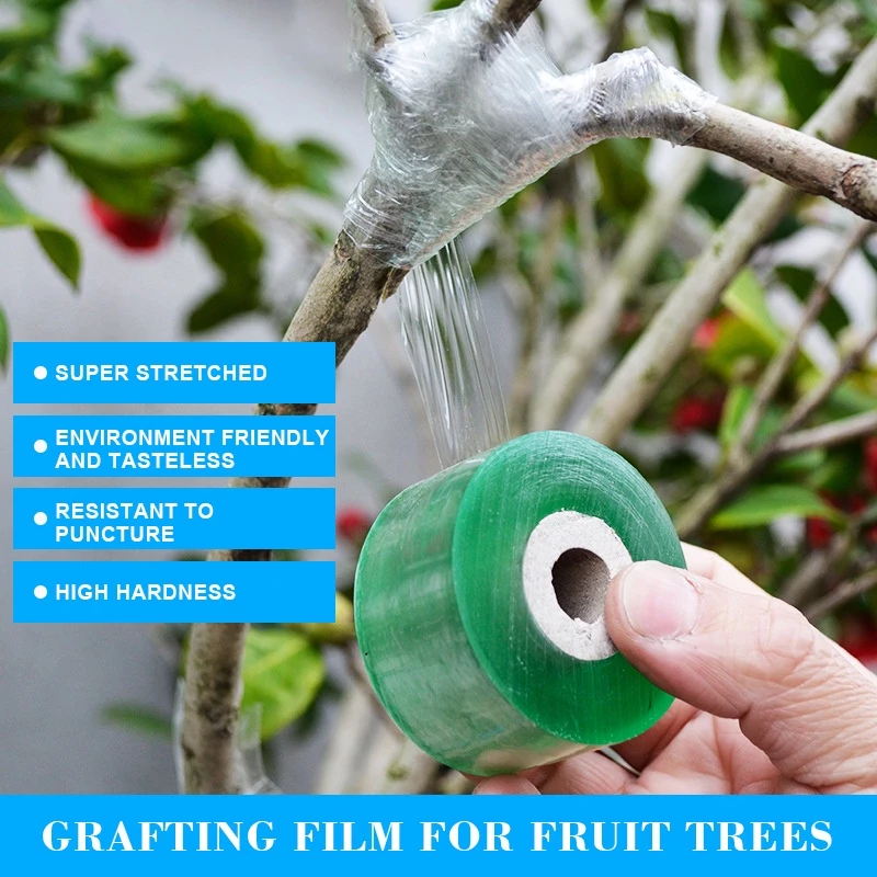 200m Grafting Tape PVC Plant Grafting Tools Self Adhesive Silk Film ...