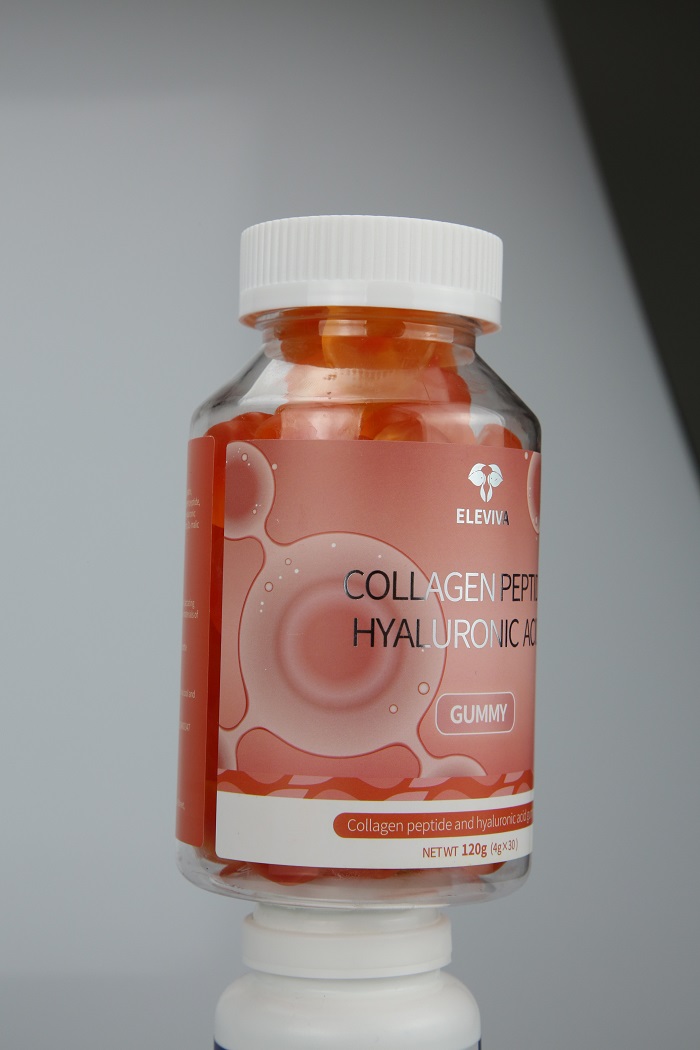 ELEVIVA Hyaluronic Acid Gummy With Collagen And Glutathione Glow ...