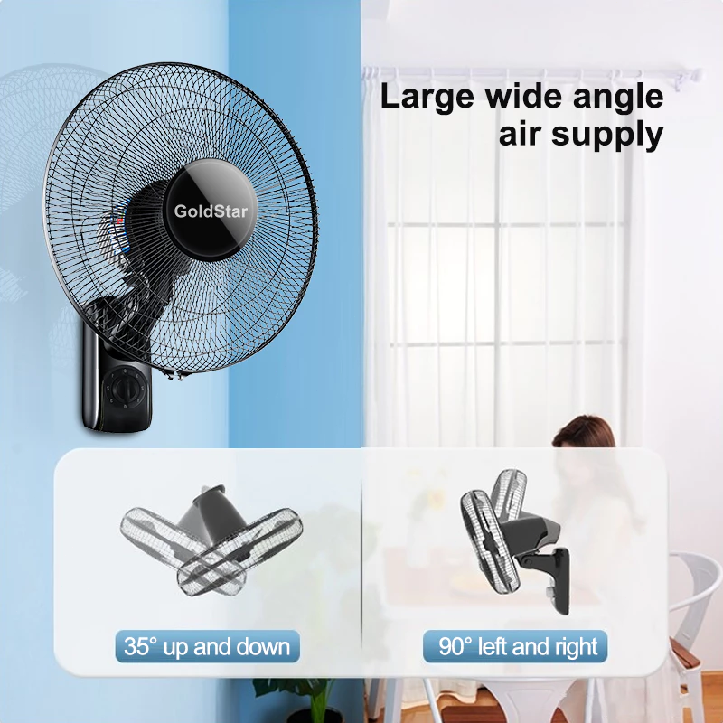 Keycool Powerful Electric Fan 16 Inch Wall Fan Multifuction Stand Fan ...