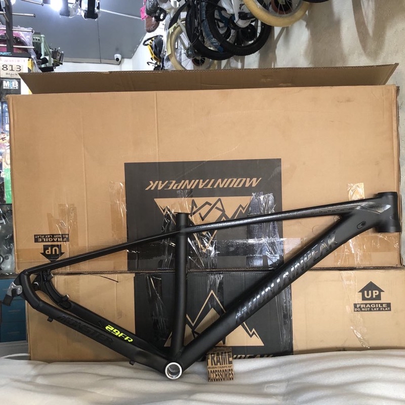 Mountainpeak Monster 29er Frame Plus Headparts and Clamp With Free ...