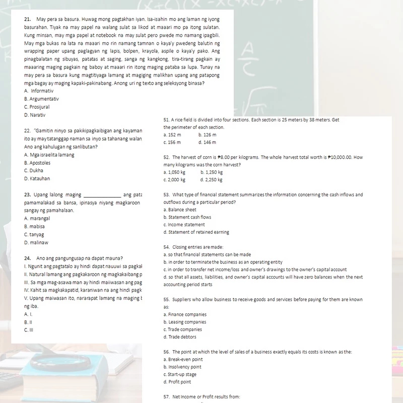 LET Reviewer 2025 Edition General Education & Professional Education ...