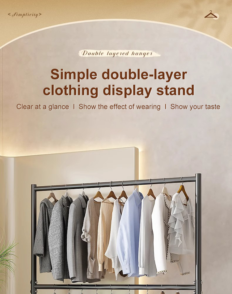 Double Layer Clothes Rack Sampayan Stainless Drying Rack Indoor Outdoor ...