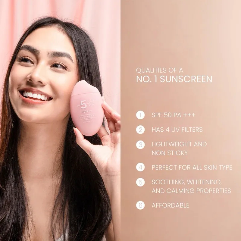 【BUY 1 TAKE 2】SPF50 Face Sunscreen 50g Sunblock Whitening Cream Long ...