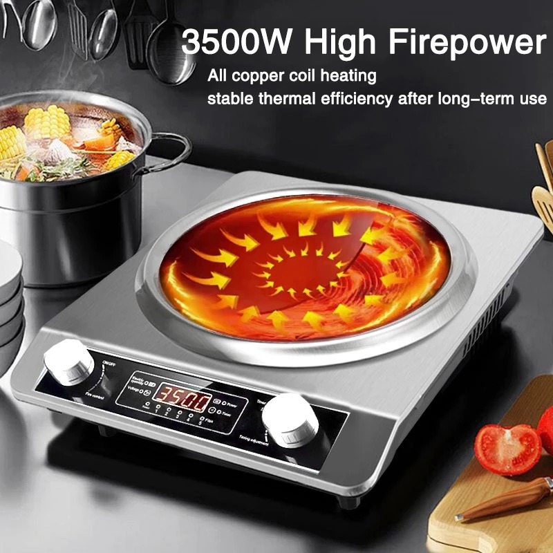 (Latest) 3500W Induction Cooker Smart Home Cooking Multifunctional ...