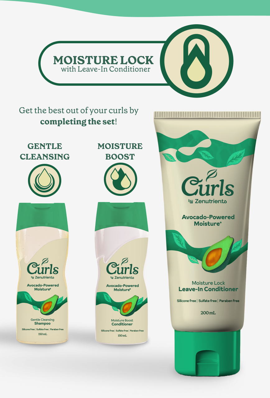 Curls by Zenutrients Full Wash Set Mini (Curl Define, Organic & CGM ...