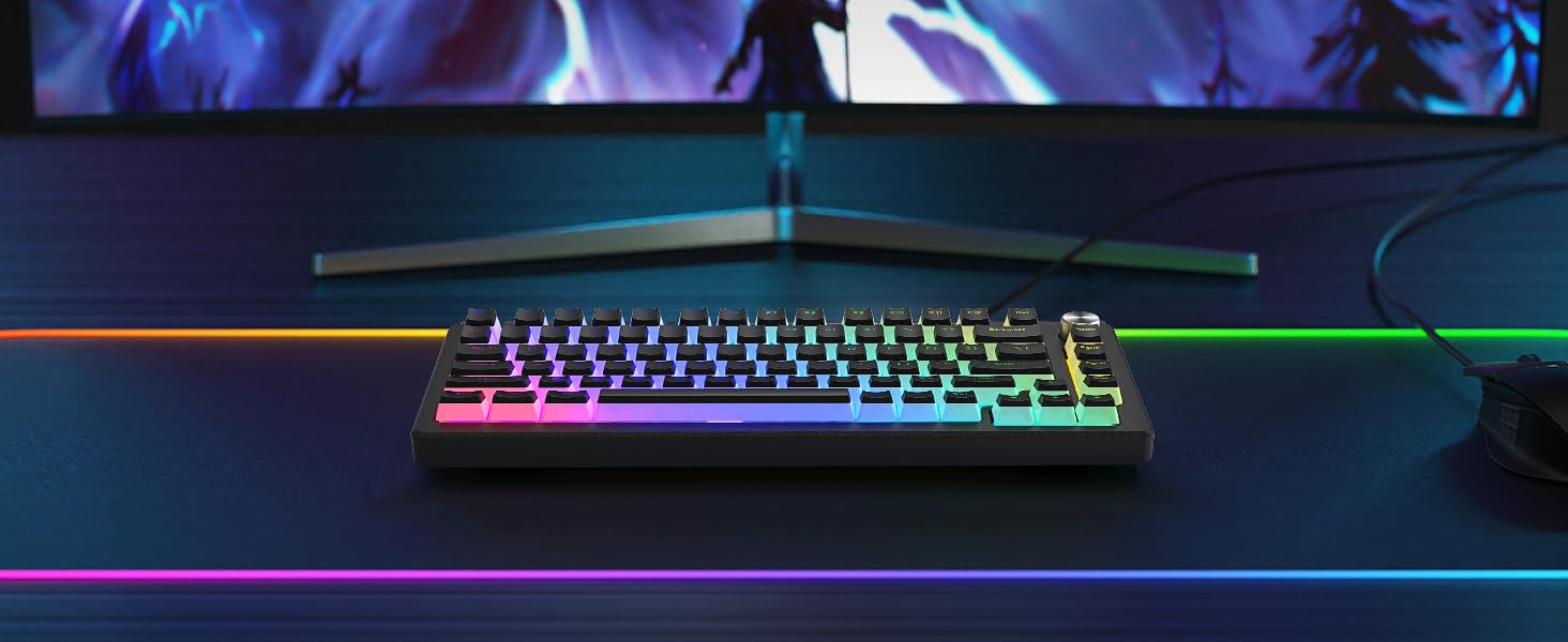 Pudding Keycaps 129keys Backlit Keycap OEM Profile PBT Material for ...