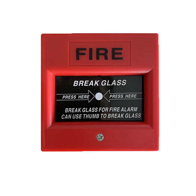6" Fire Alarm System Set Fire Alarm Bell diameter 220v with Break Glass ...