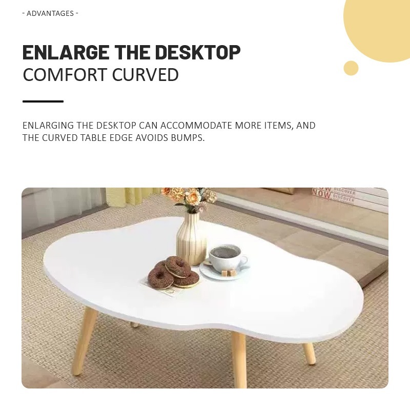 Coffee table small apartment modern simple small table sofa side table ...