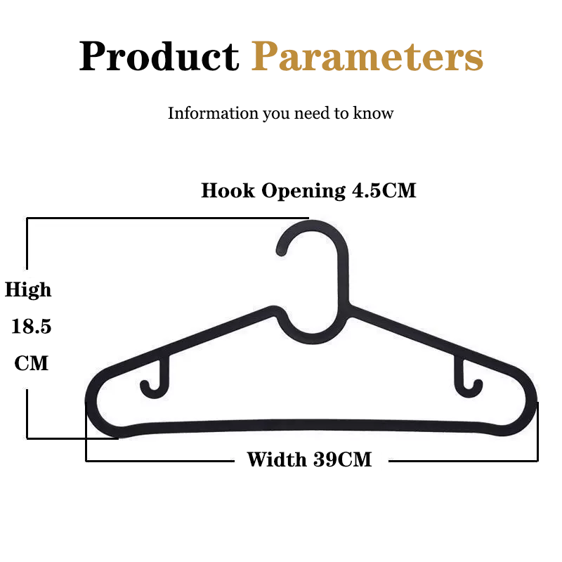 20/50 pcs Traceless clothes hanger non-slip hanger Not easy to deform ...