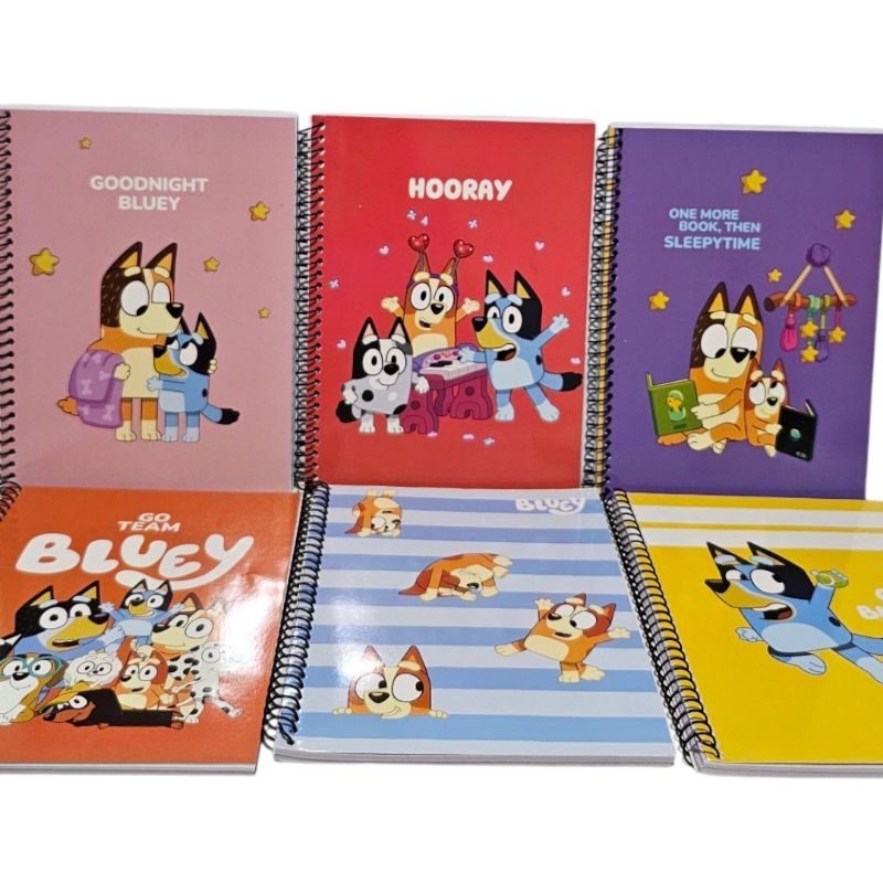 Bluey Spiral Notebook 80 Leaves | Shopee Philippines
