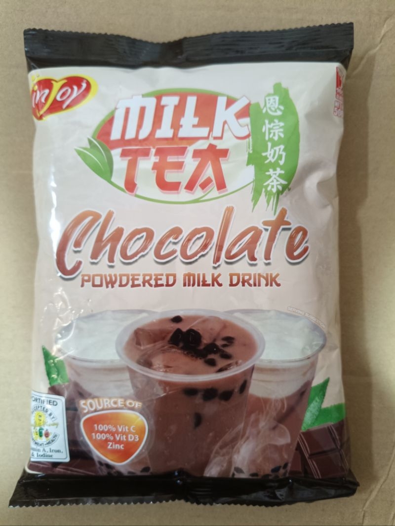 inJoy Milk Tea POWDERED MILK DRINK 500G | Shopee Philippines