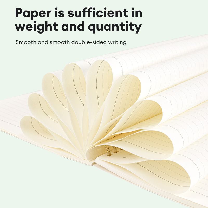 Deli 5PCS Thick A5 Spiral Notebook 60 Sheets Student Line Hardbound ...