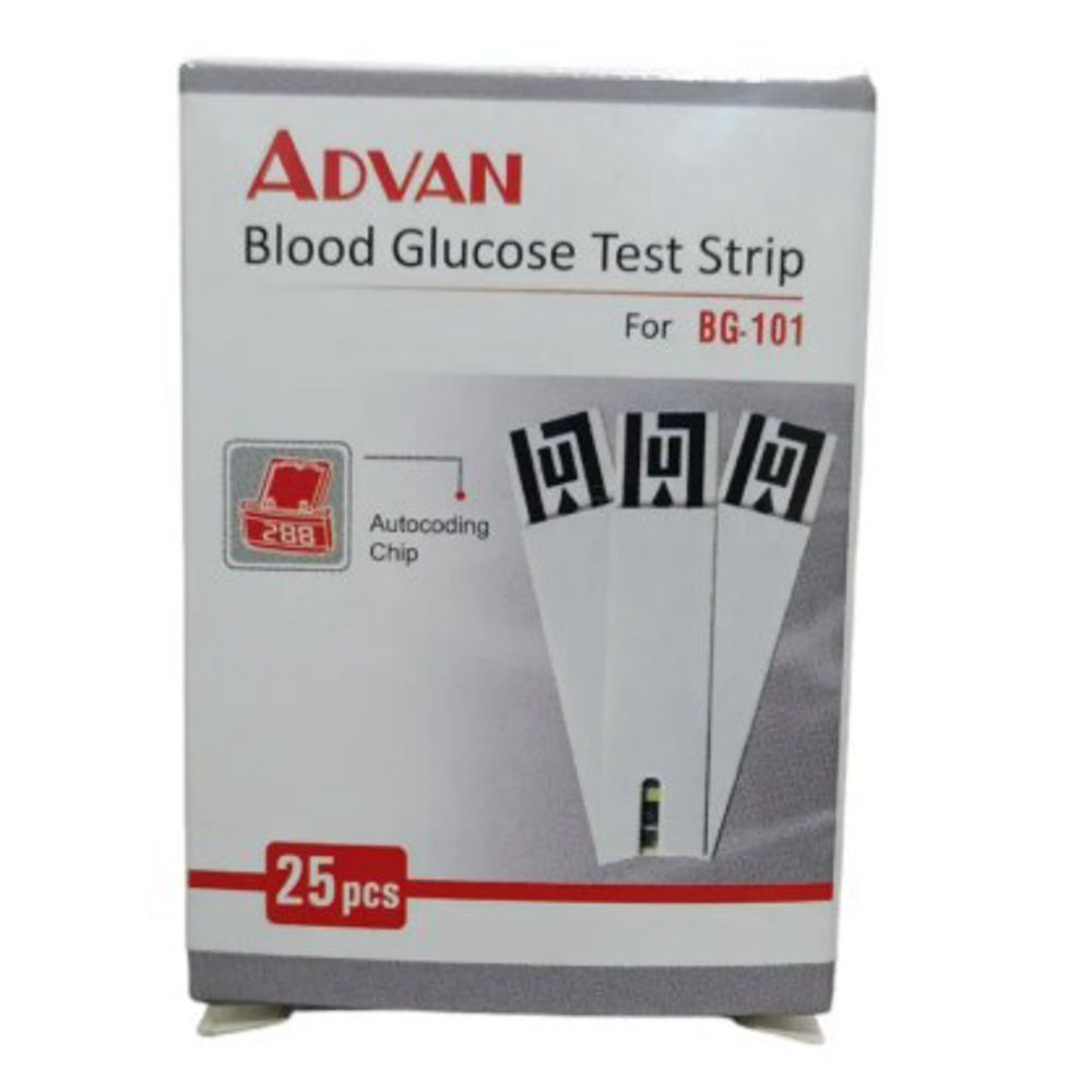 ADVAN Blood Glucose Test Strips MEDICAL SUPPLIES>OTHERS | Shopee ...