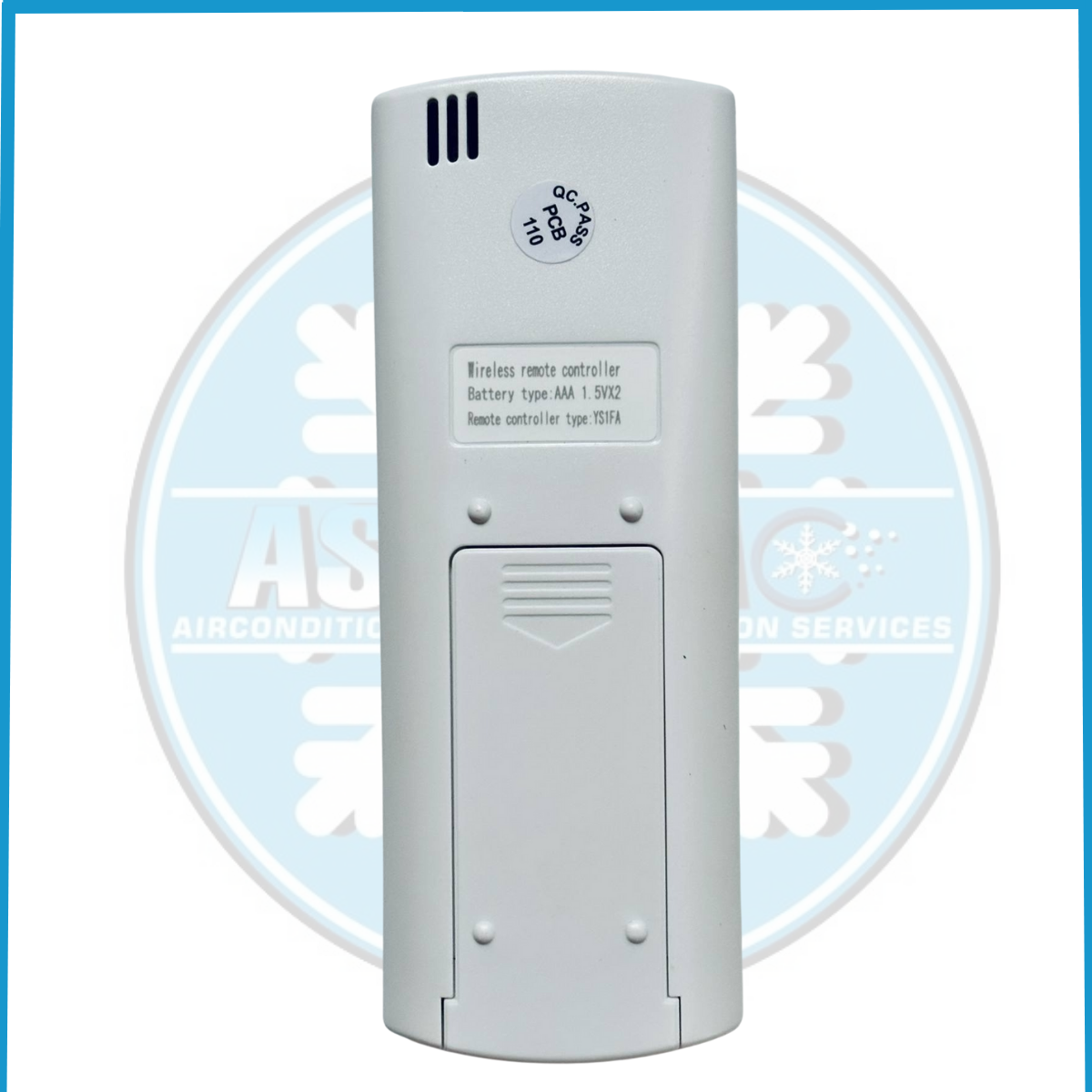 REMOTE CONTROL for KOLIN Inverter Window Type Unit - Remote YS1FA ...