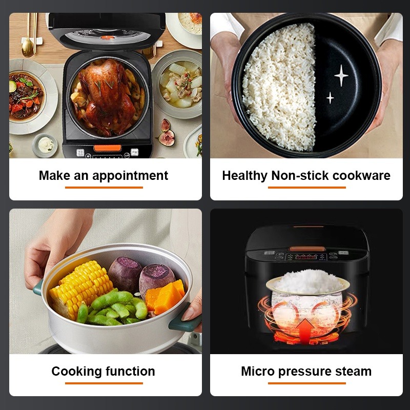 Rice Cooker 6L Standard Large Capacity Multifunctional Electric Cooker ...