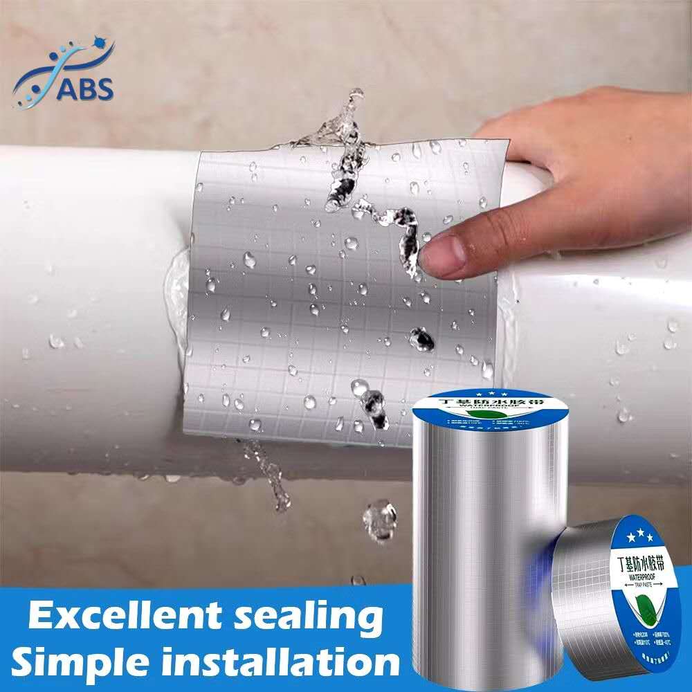 Aluminum Foil Butyl Waterproof Tape For roof leak Roof Sealant Wall ...