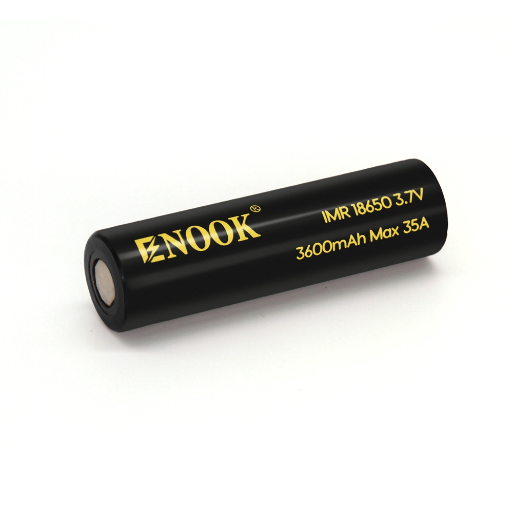 Enook 3.7V 18650（3600mah） Li-ion Rechargeable Battery/With Vapcell Q2S ...