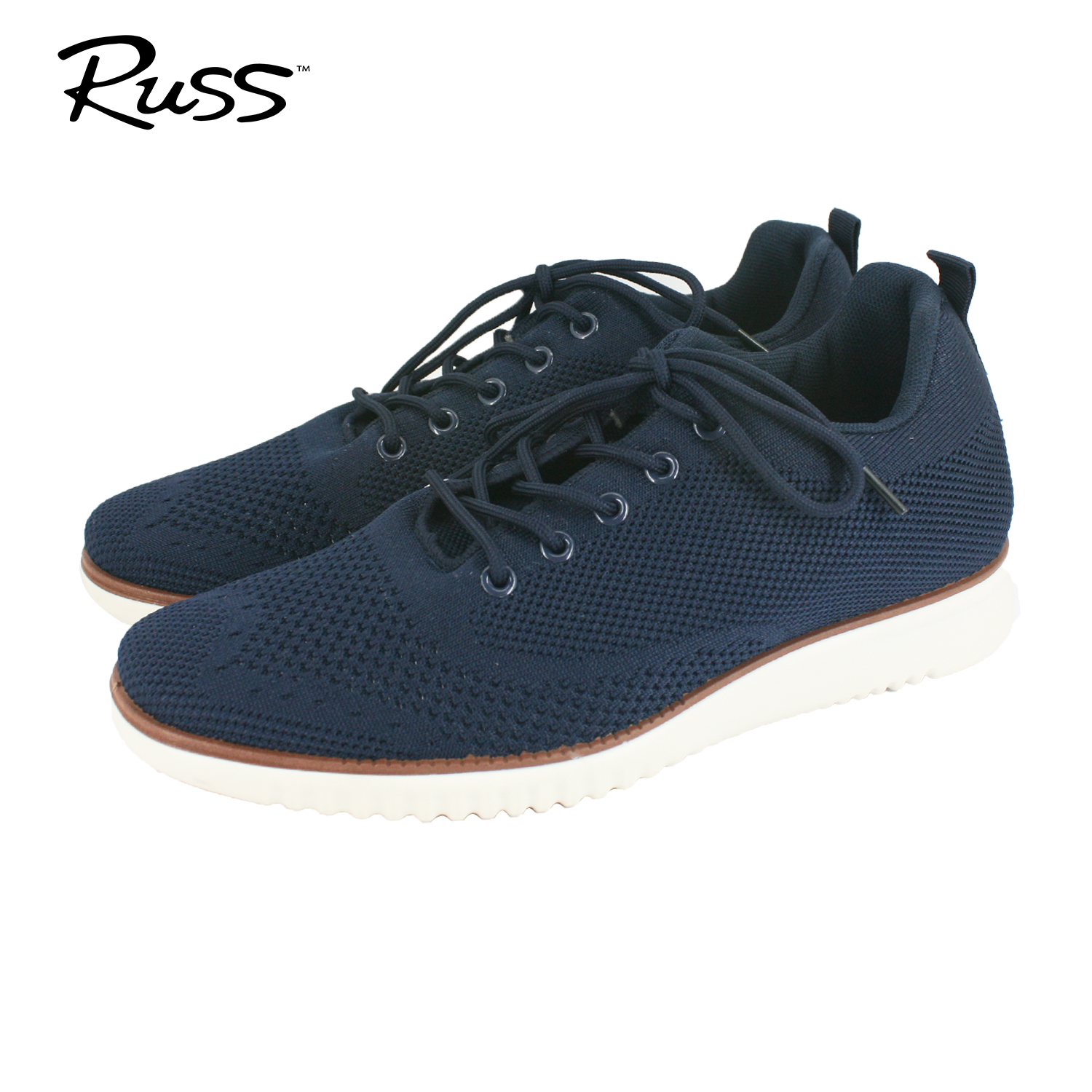 Russ Men's Sneaker Shoes -Kole (navy) | Shopee Philippines