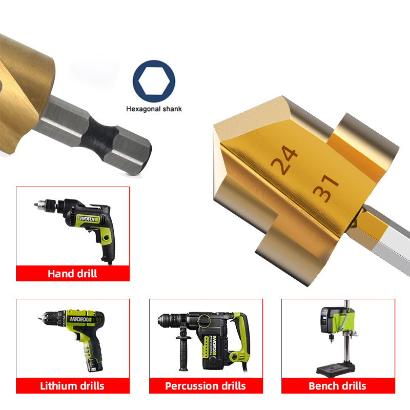 3pcs PPR Lifting Drill Bits For Water Pipe Maintenance Tools 20/25/32mm ...