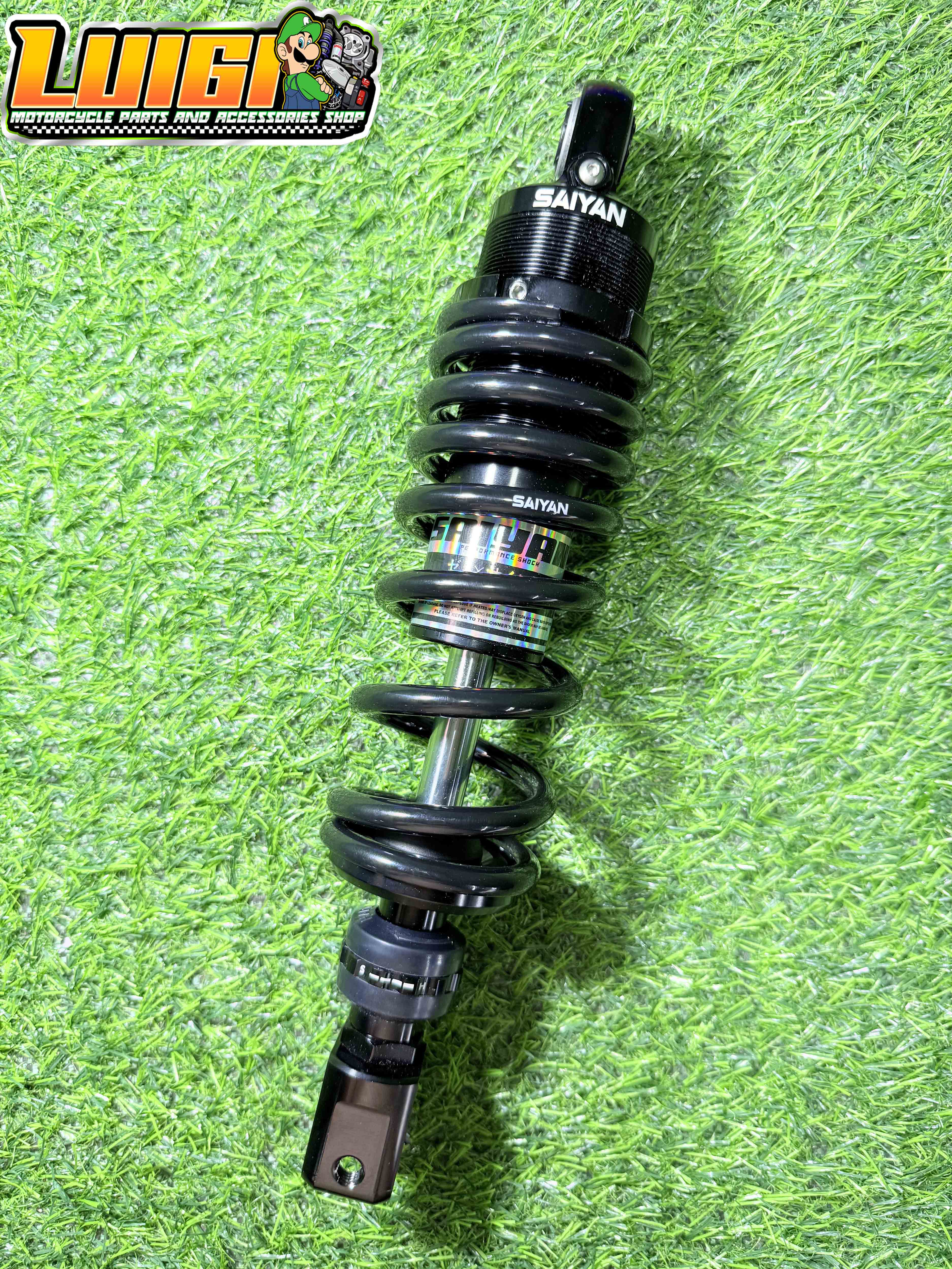 SAIYAN HONDA CLICK 125 / CLICK 150 REAR SHOCK FULLY ADJUSTABLE 330MM ...