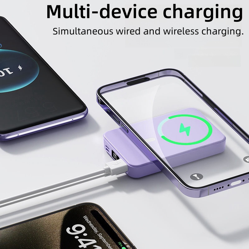 Xiaom CCC Magnetic Powerbank 20000mAh Fast Charging Portable Wireless ...