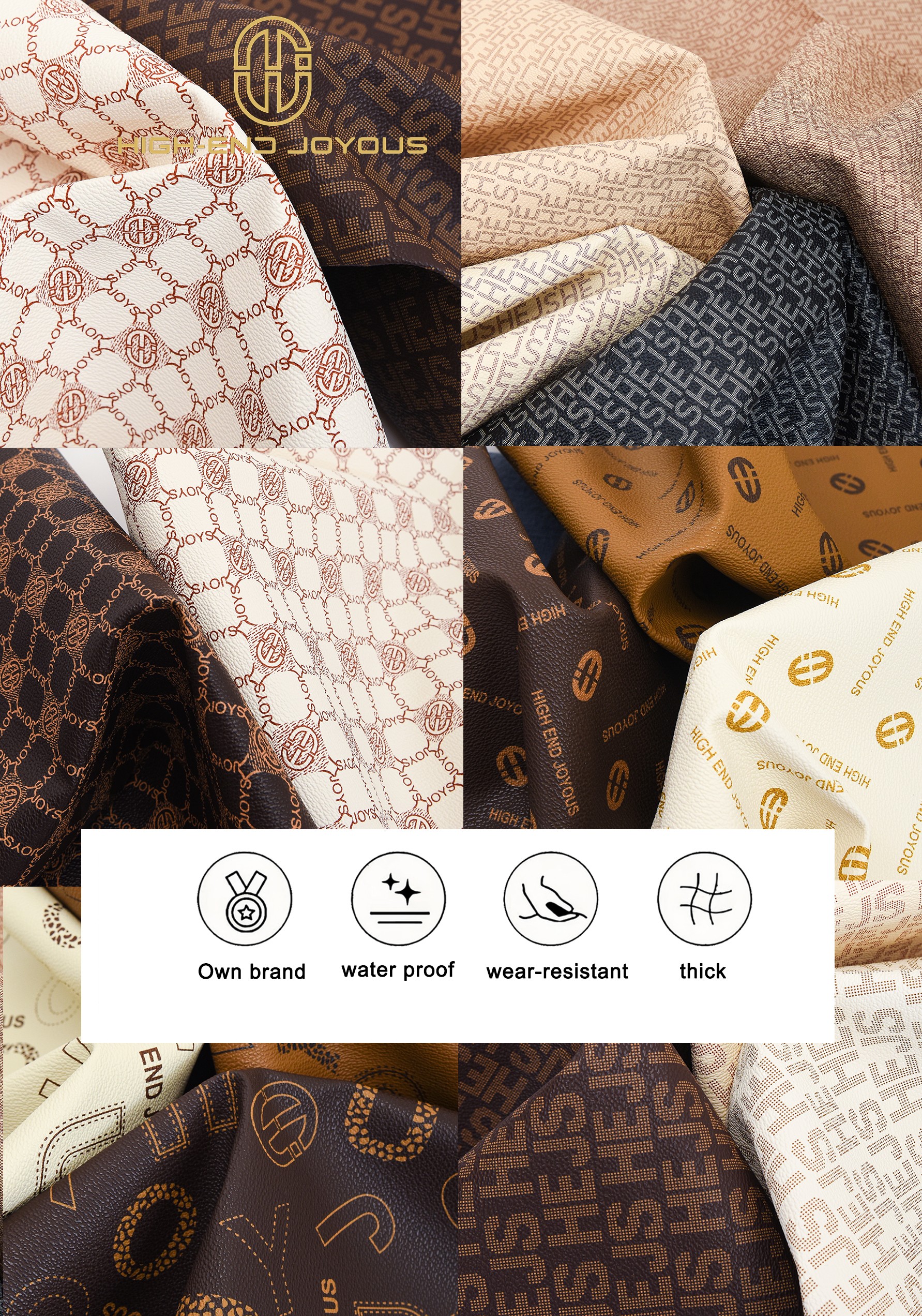 High End Joyous High-quality soft leather shoulder and crossbody new ...