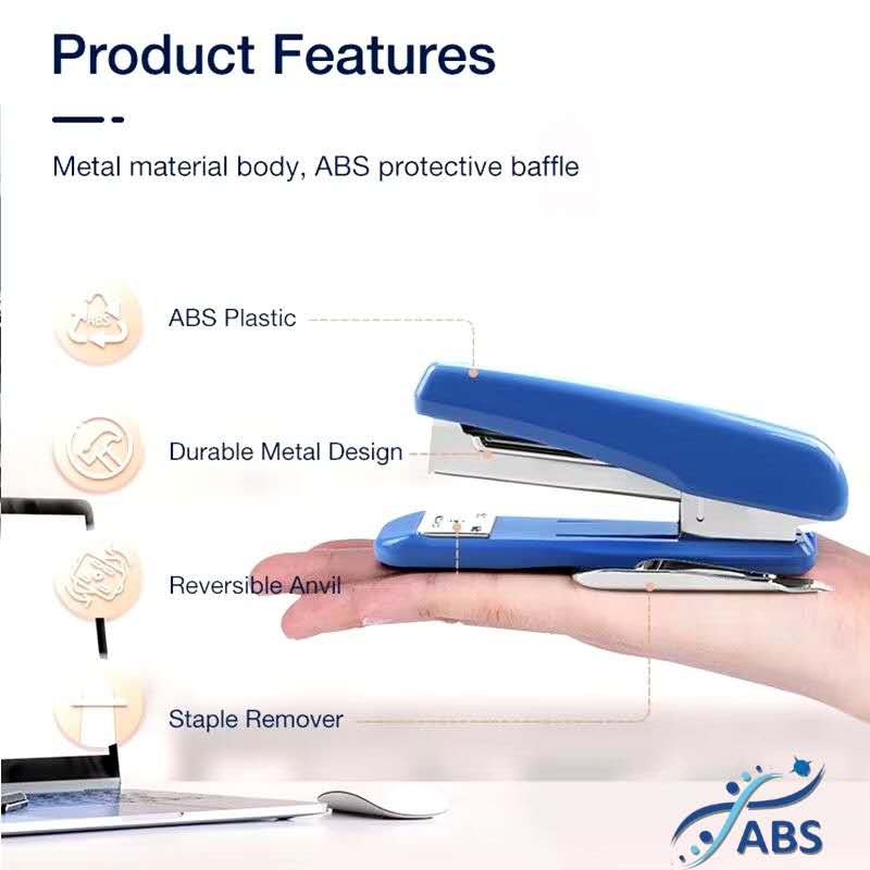 abs 1PC Labor-saving Stapler HD-50R with Hook Functional stapler ...