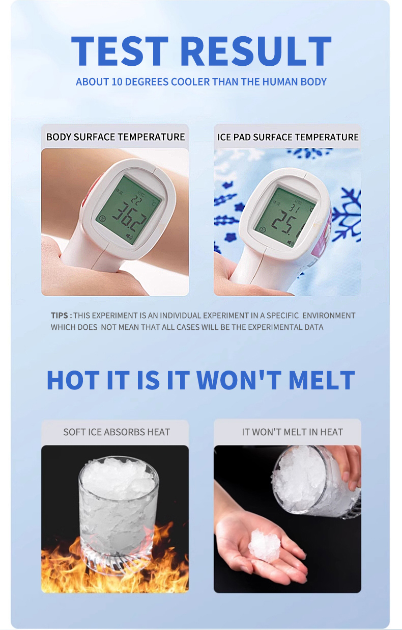 Cooling mat Gel ice pad mattress free water injection sofa cooling ...