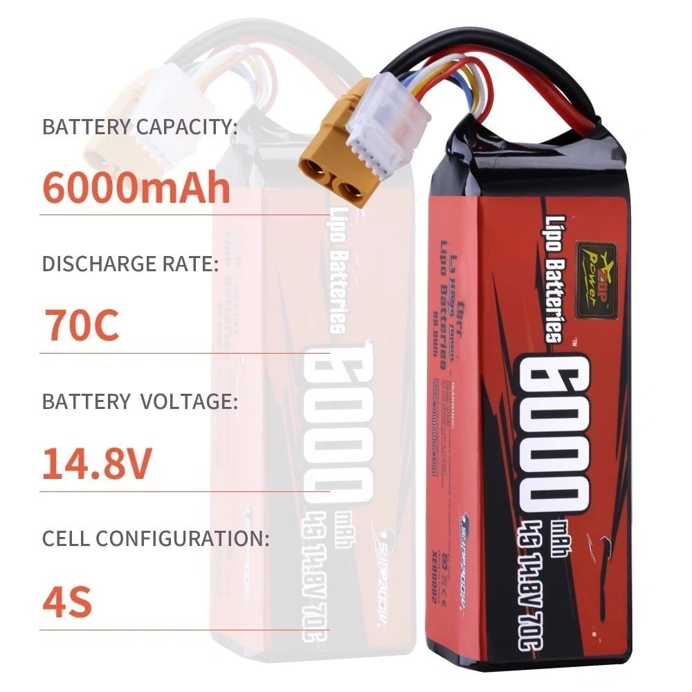 Lipo Battery 3S 11.1V 2250 mAh 60C RC Battery Car Truck Li-Po Lithium ...